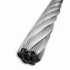Cable de Acero Galvanizado Tipo Torón 5/16" 1x7 (metro)