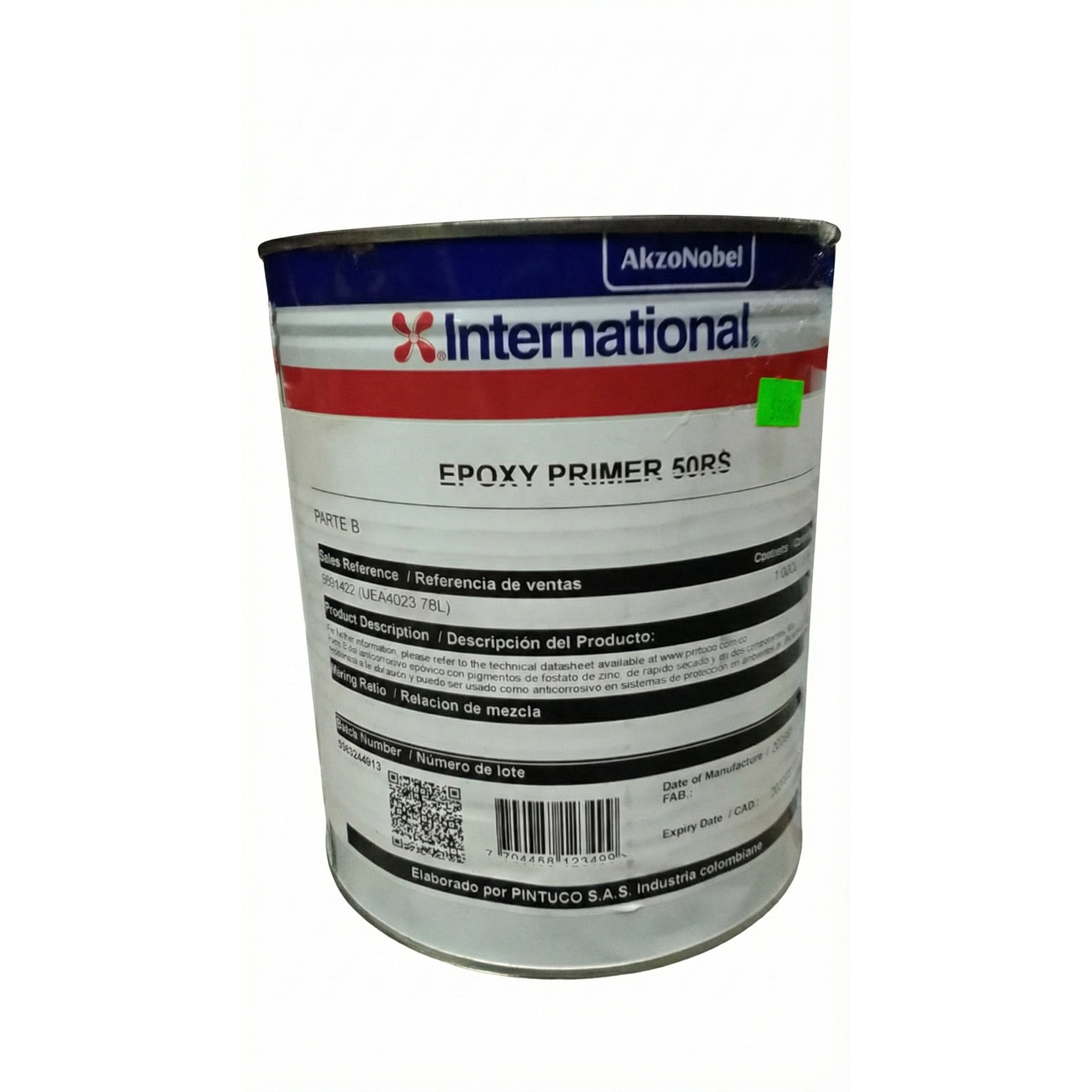 Componente B - Epoxy Primer 50 RS International (AkzoNobel) - Endurece
