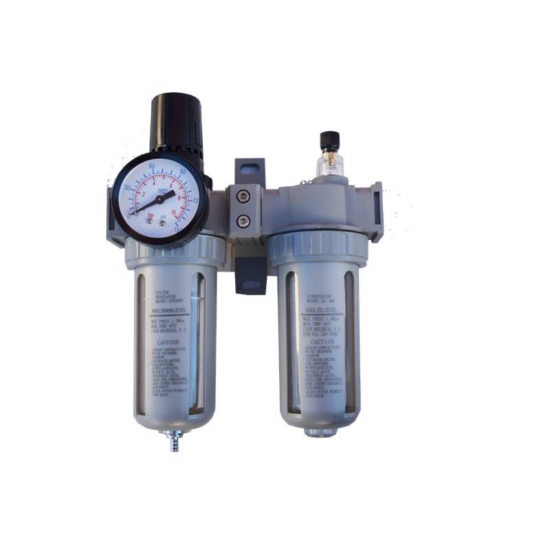 Unidad de Mantenimiento Neumática para Aire Comprimido AFRL80 1/4", 3/